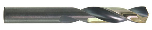 Screw Machine Length Drills - 135° Split Point - Black & Gold